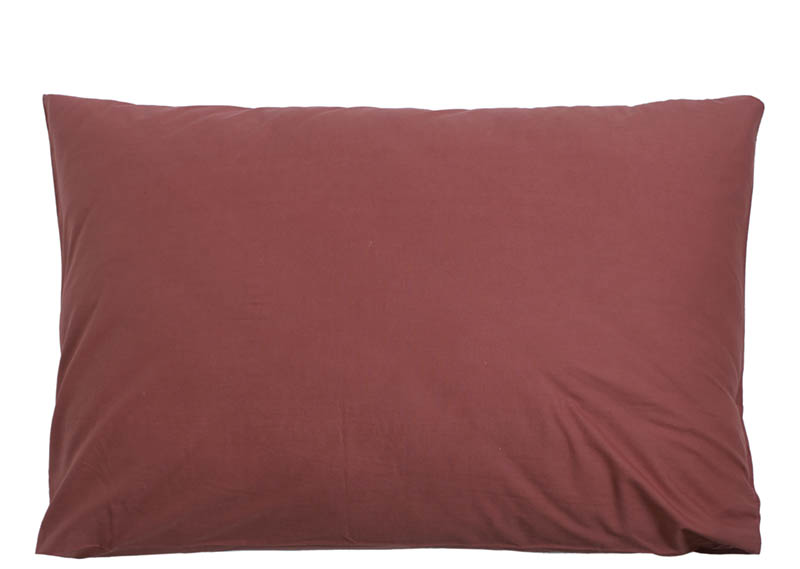 Plain putevar 50x70 terracotta | princessbutikken.no