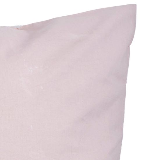 Plain putevar 50x70 lys rosa | princessbutikken.no