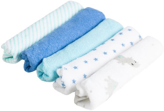Jojo 5pk kluter 22x22 cm blå | princessbutikken.no