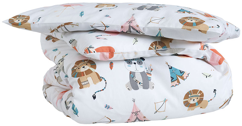 Cherokee sengesett 80x100 | princessbutikken.no