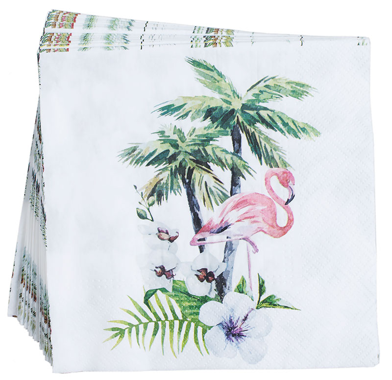 Caribia serviett 33x33 | princessbutikken.no