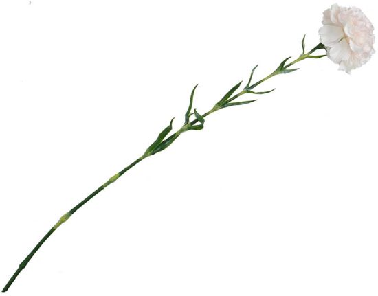 Nellik stilkblomst 63 cm rosa | princessbutikken.no