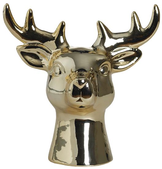 Vixen hjort 16 cm gull | princessbutikken.no