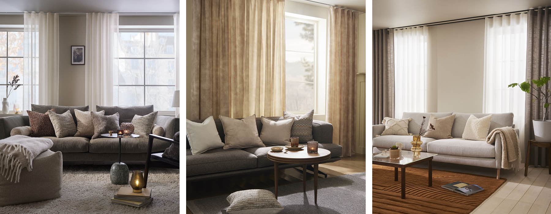 Gardiner til stuen | princessbutikken.no