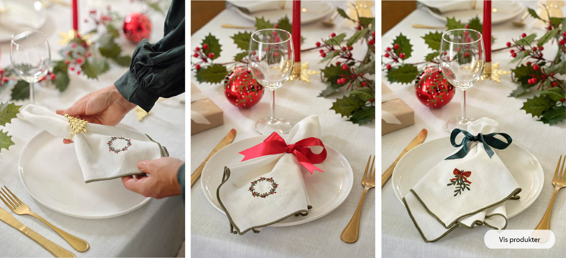 Pynte julebord | Inspirasjon & tips | princessbutikken.no