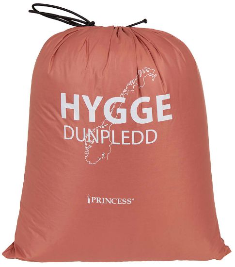 Hygge dunpledd 130x170 terracotta | princessbutikken.no