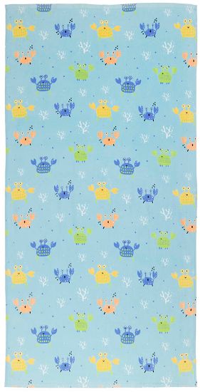 Krabbe økologisk håndkle 70x140 | princessbutikken.no